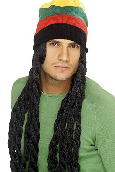Rasta Hat w/attached wig – Kostume Room