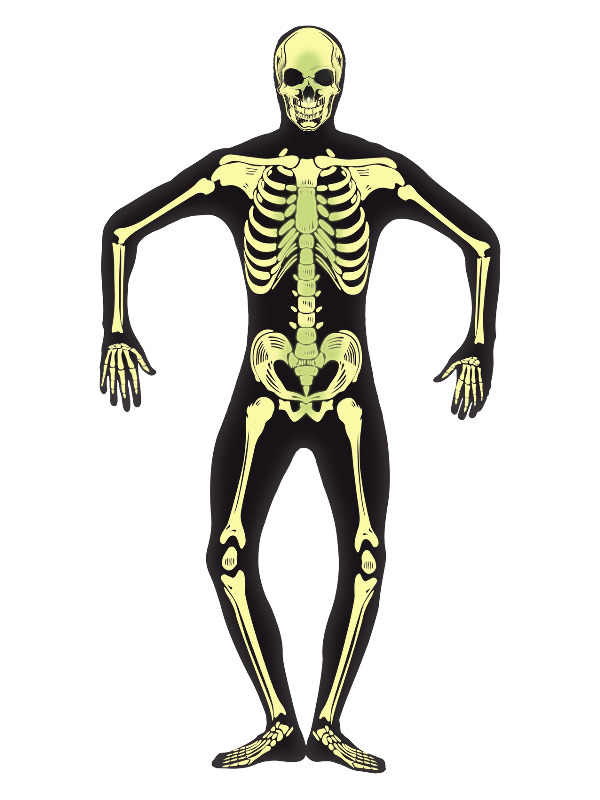 Skeleton 2nd Skin Morph Suit – Kostume Room